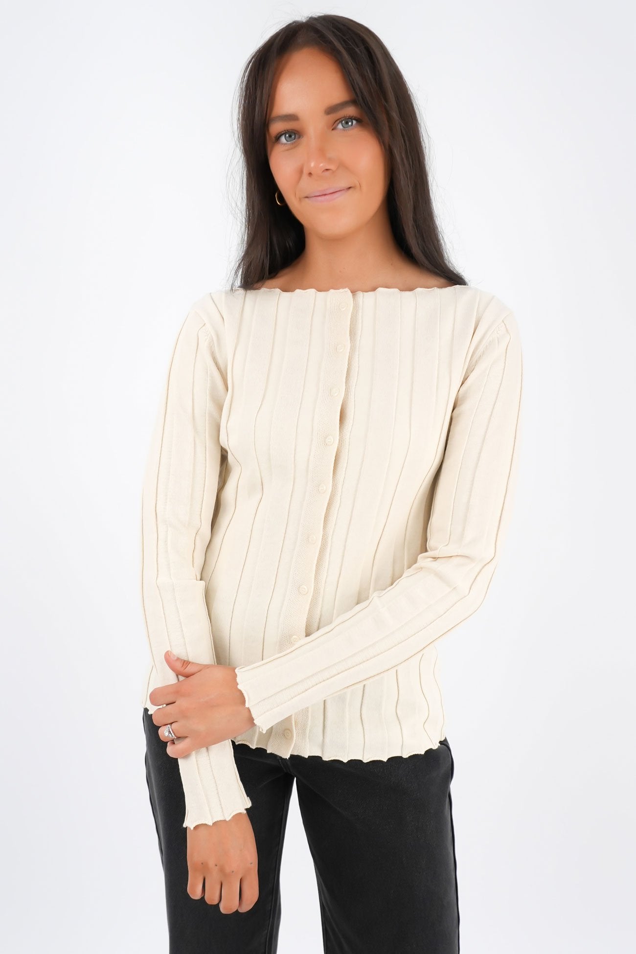 Ellen Long Sleeve Cream