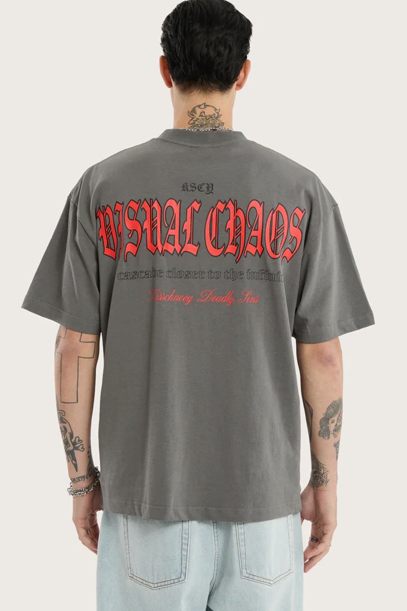 Infinite Street Tee Charcoal