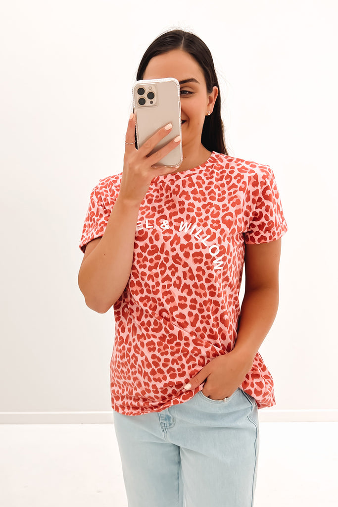 Marlo Tee Berry Leopard - Jean Jail
