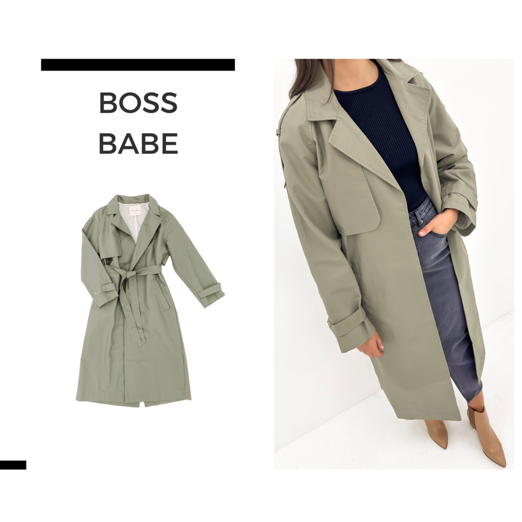 Trench Styling - Boss Babe - Jean Jail