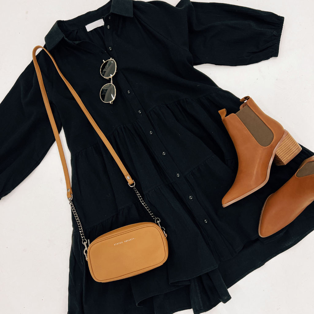 Jared Mini Dress Black - Jean Jail