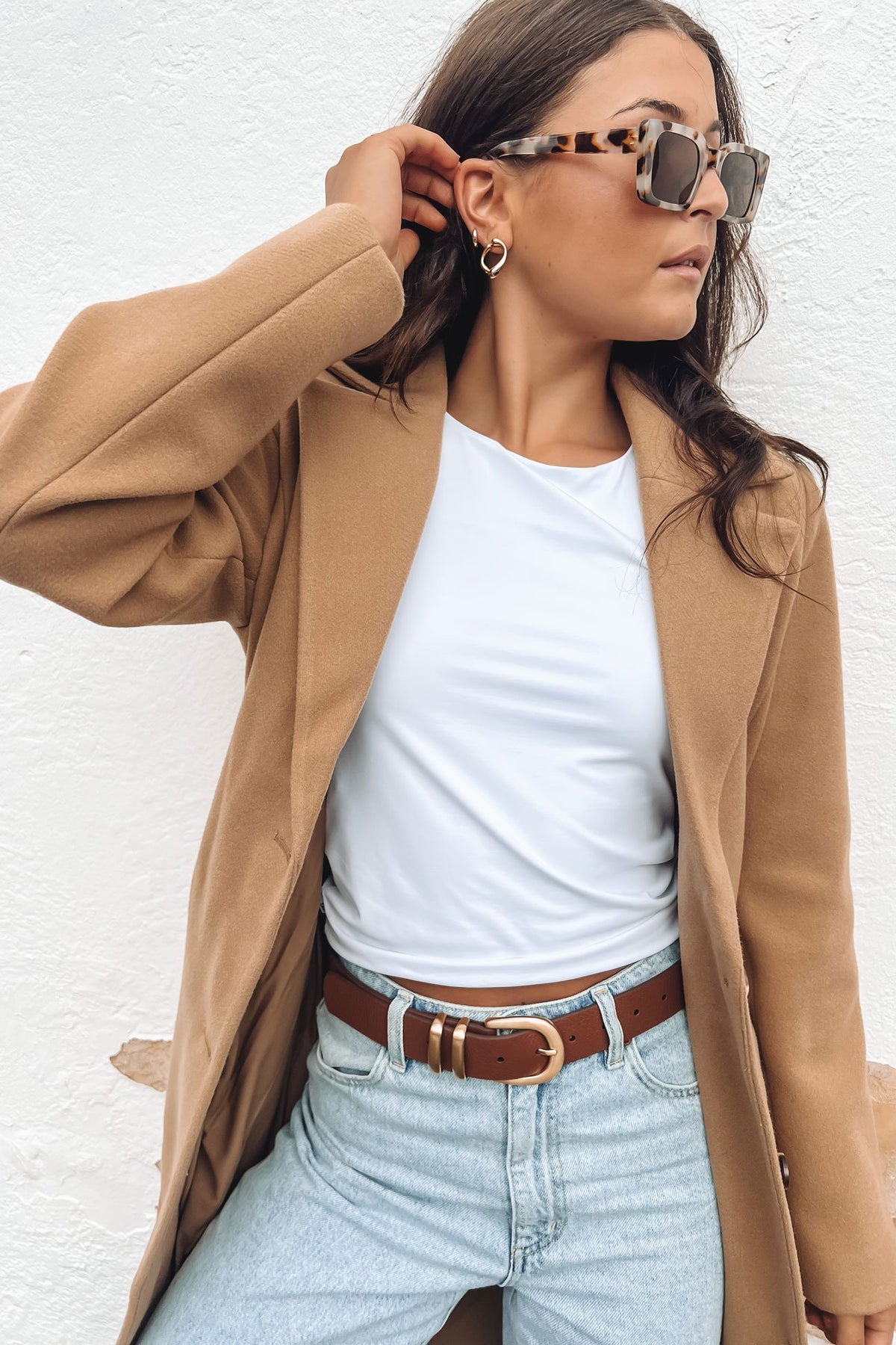 Aspen Trench Coat Tan - Jean Jail