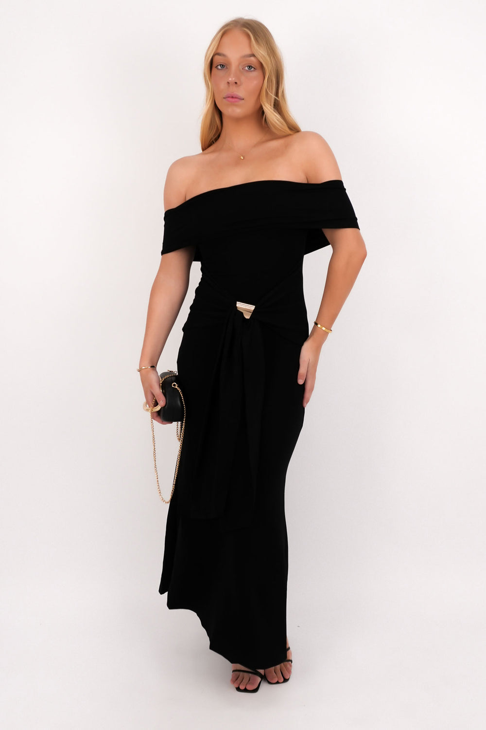 Yulissa Maxi Dress Black