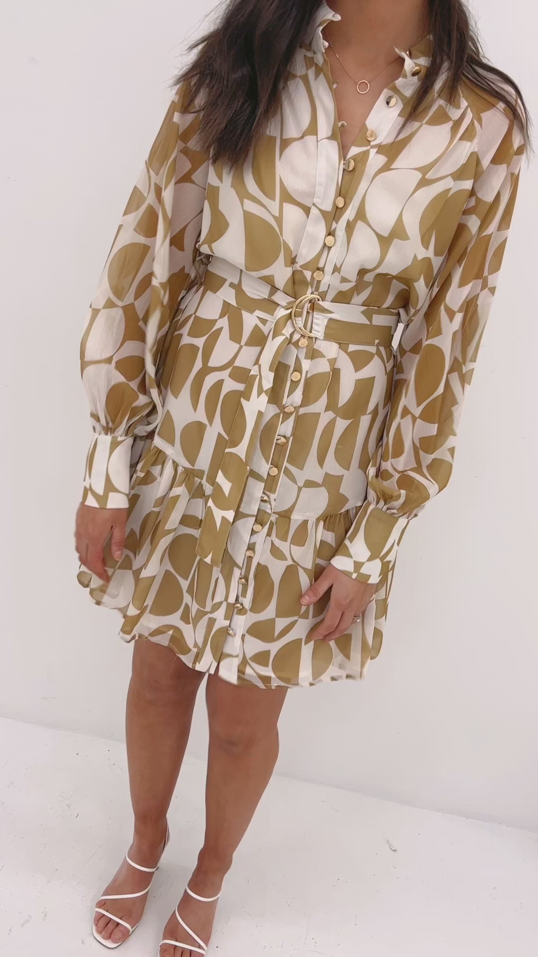 Elliott Mini Dress Olive