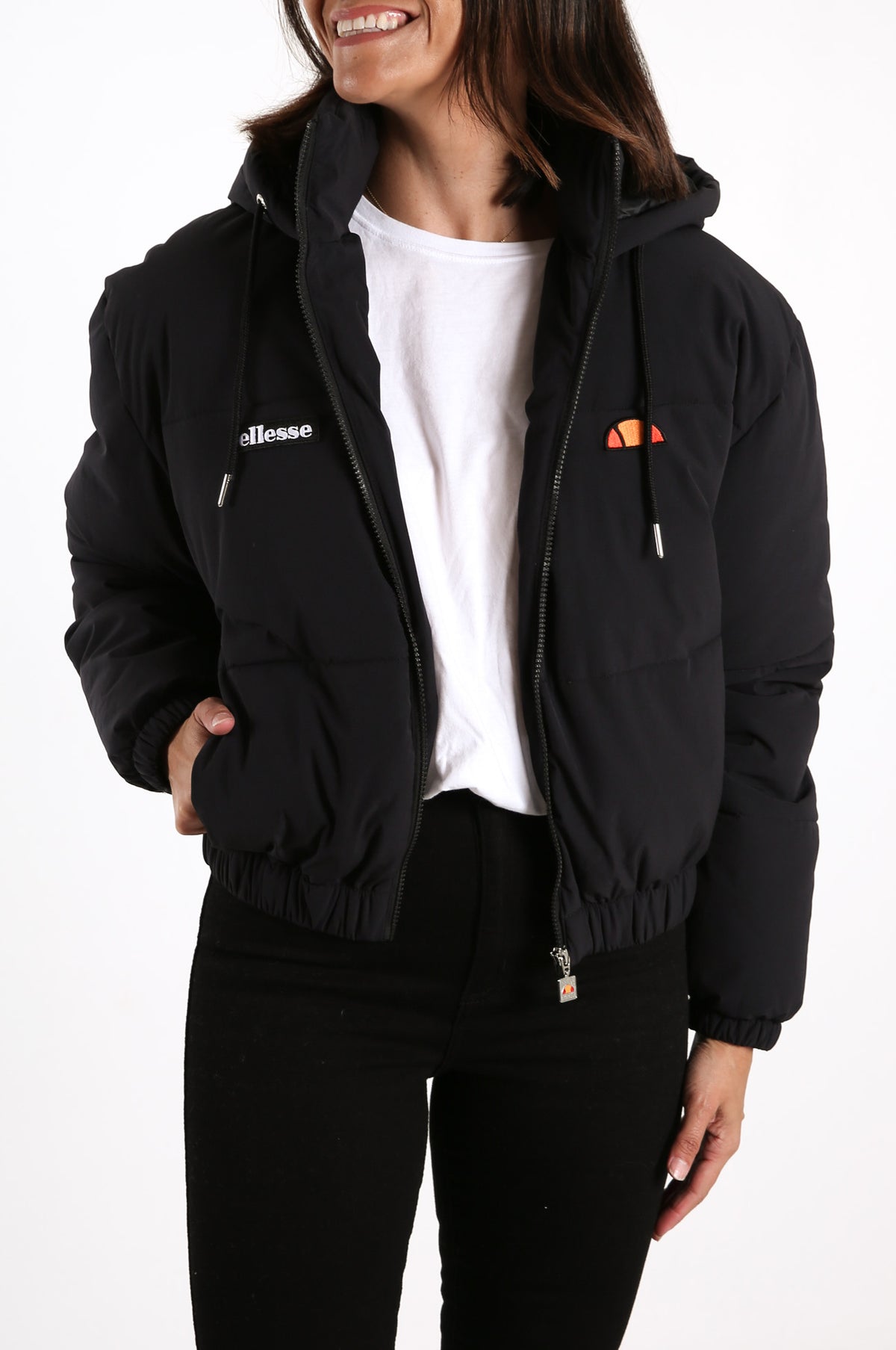Bia Padded Jacket Black - Jean Jail