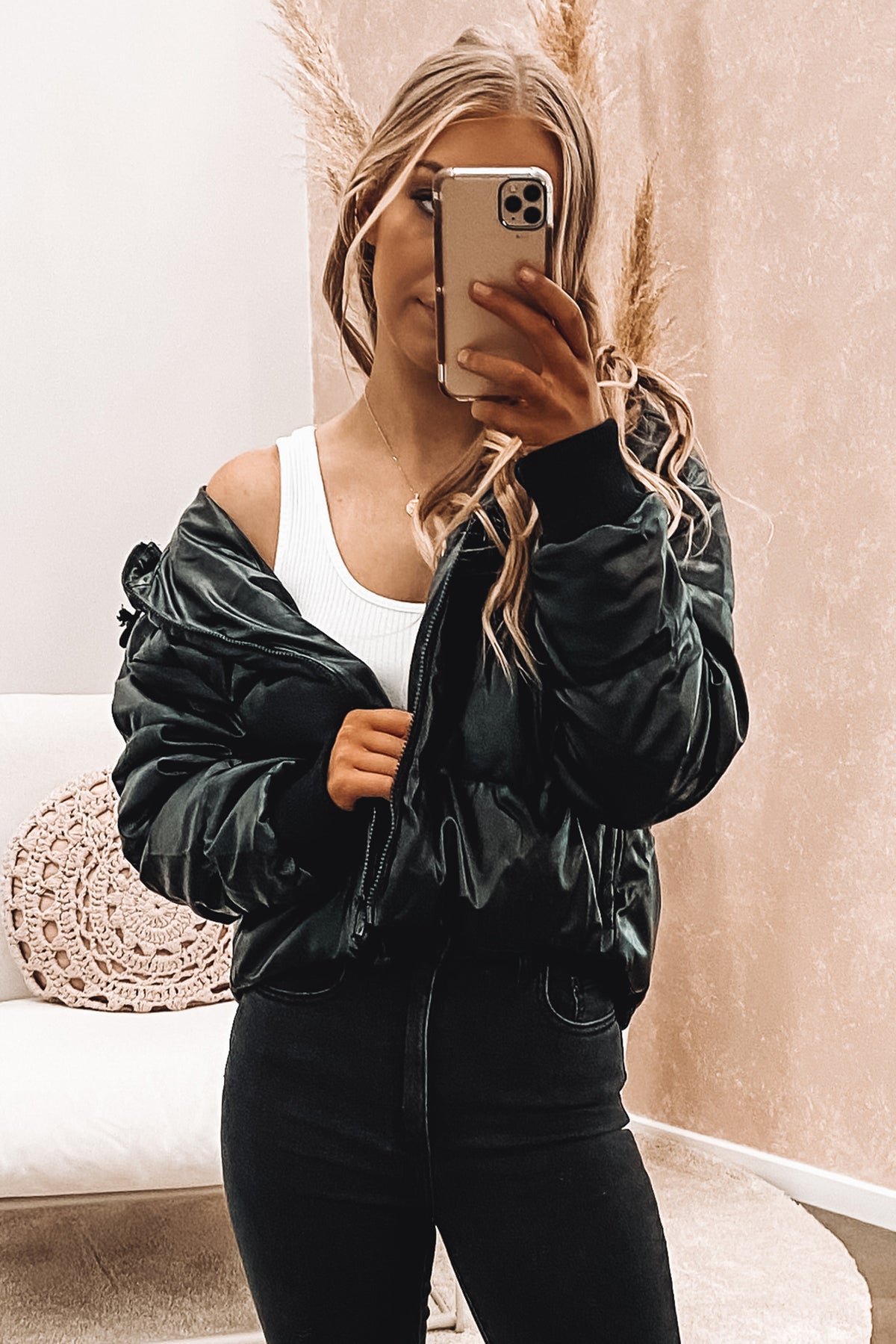 Elijah Bomber Jacket Black - Jean Jail