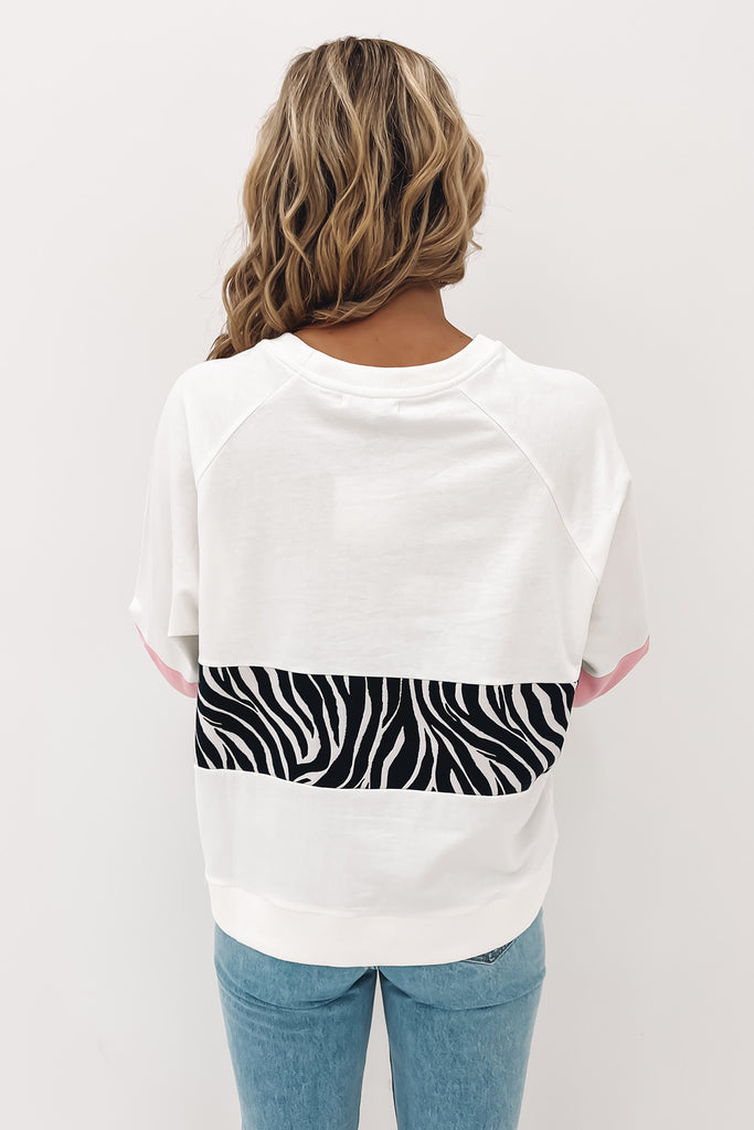 Matilda Sweater Black Zebra - Jean Jail