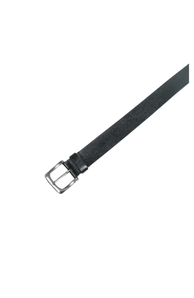 Wide Leather Belt Black - Jean Jail